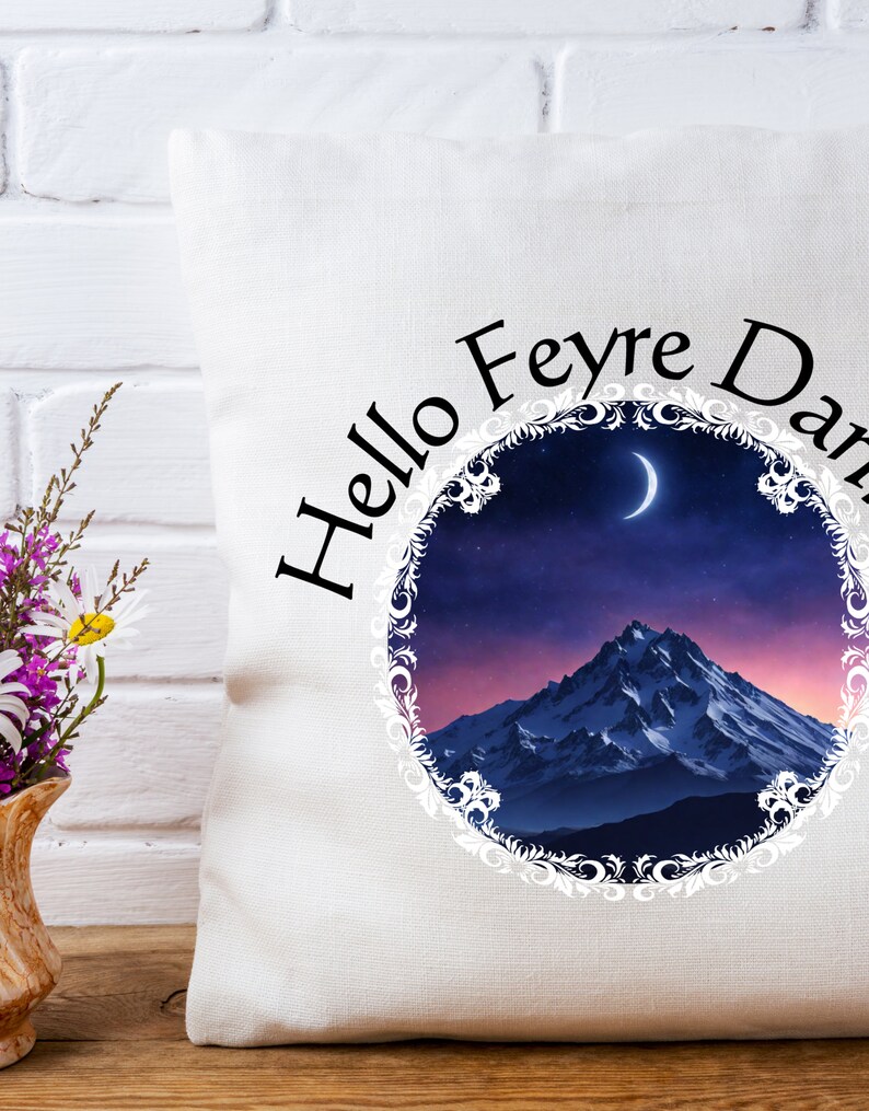 Hello Feyre Darling Velaris ACOTAR SVG Digital Download Only Transfers ...