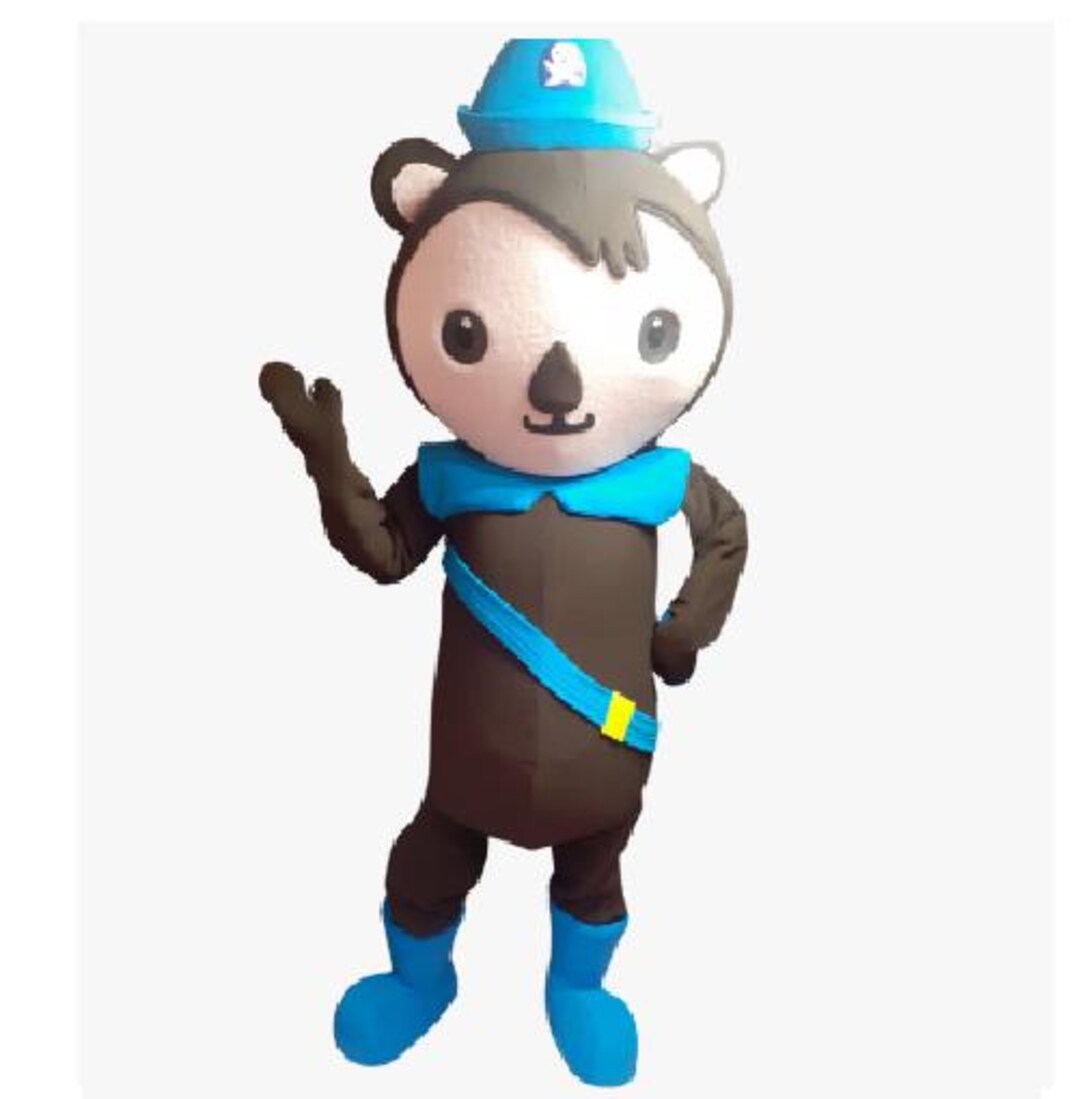 Octonaut Shellington Costume Adult Halloween Party Cosplay Dress Mascot ...