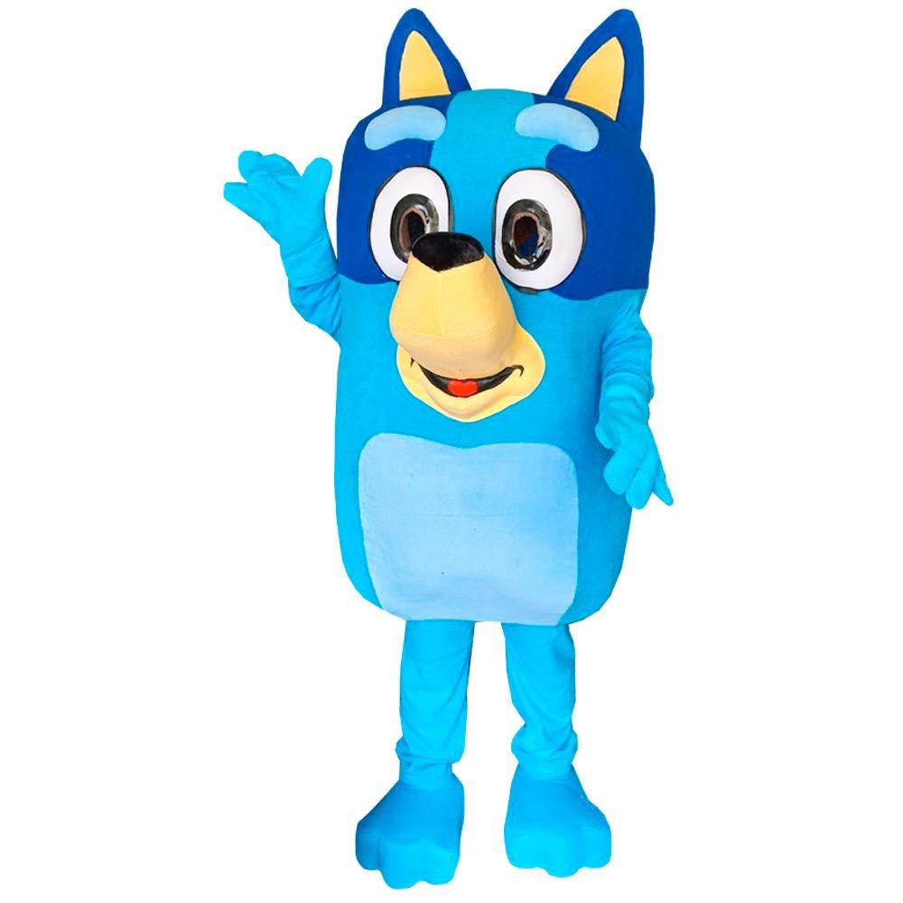 Bluey 2 Mascot Costume Adult Halloween Party Cosplay Dress Mascot - Etsy