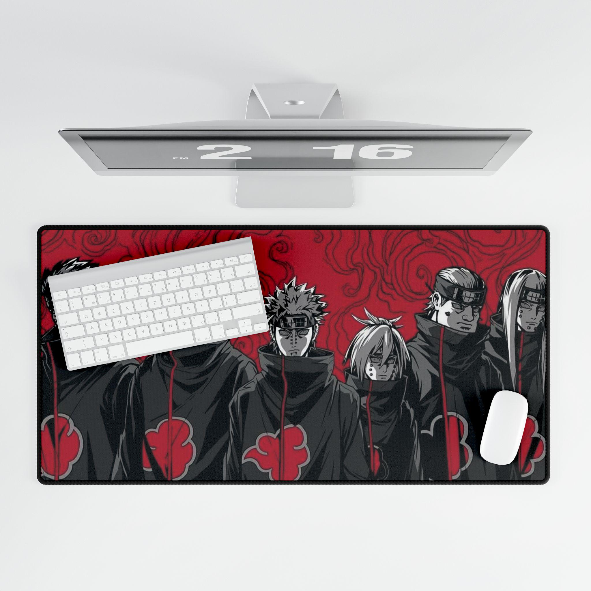 Naruto Akatsuki Desk Mats - Etsy