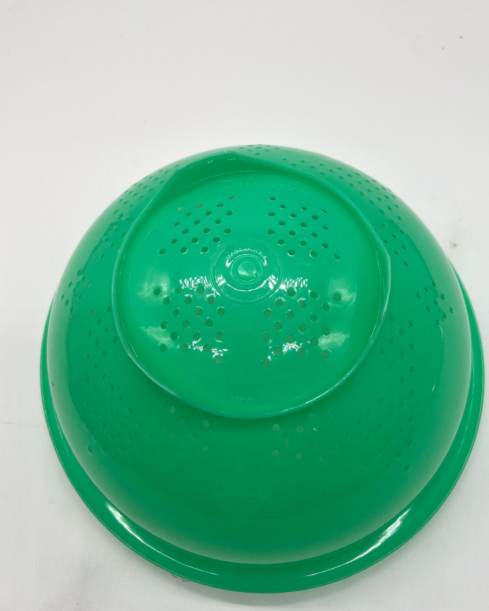 Vintage Tupperware Green Lettuce Colander Bowl 2 Piece Set 1970s - Etsy