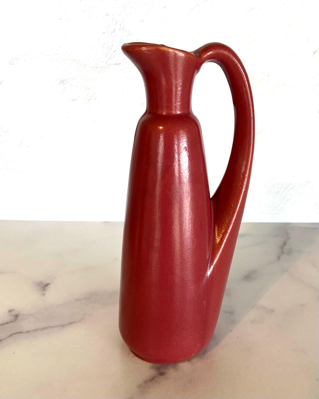 UHL Pottery Egyptian Satin Mauve Ewer Pitcher 141 1930s - Etsy