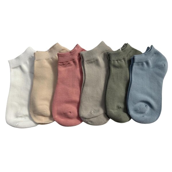 100% Cotton Socks Women - Etsy