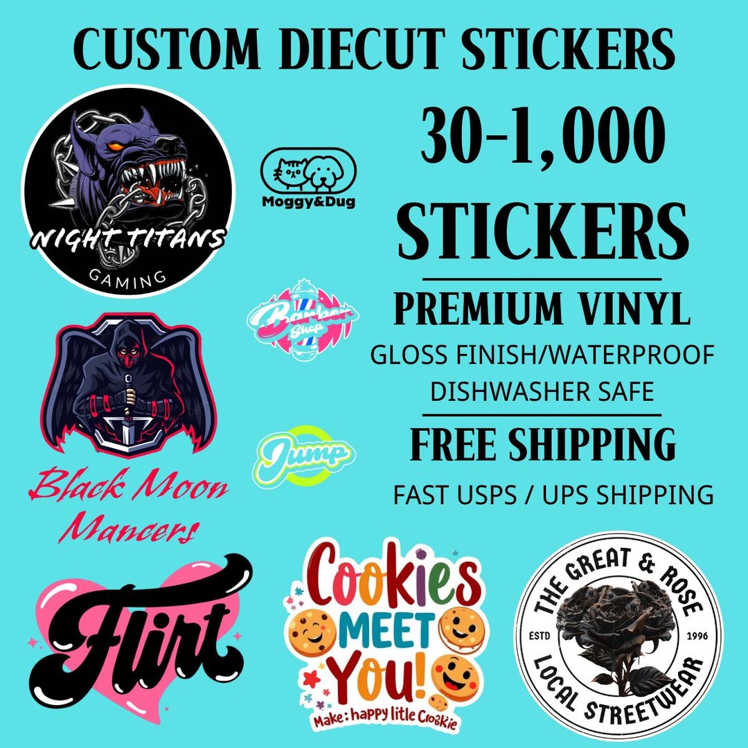 Creators, Sticker Lovers, Logo Stickers, Die Cut Stickers, Custom Vinyl ...