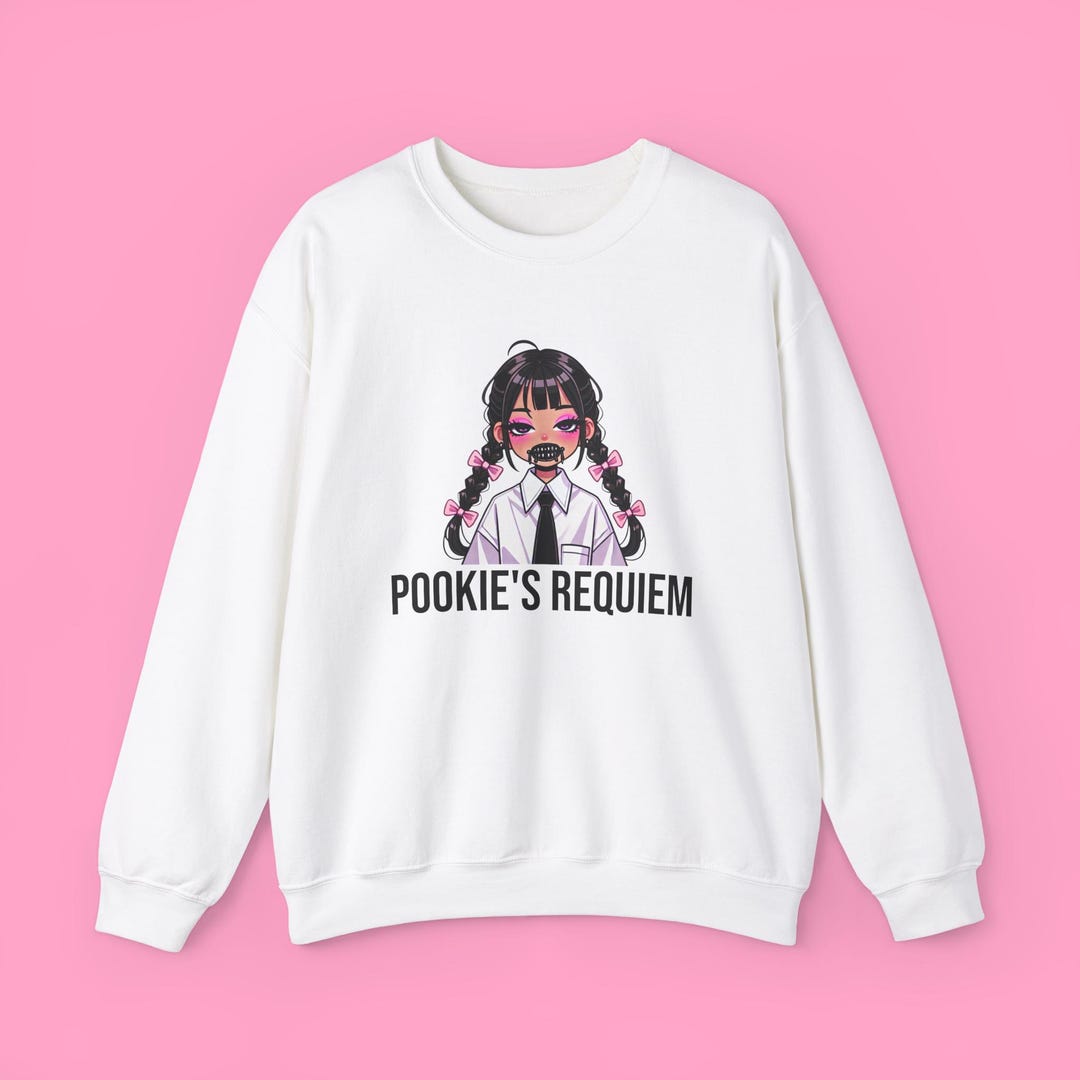 SAILORR Pookie's Requiem Anime Sweatshirt - Bold Unisex Heavy Blend ...
