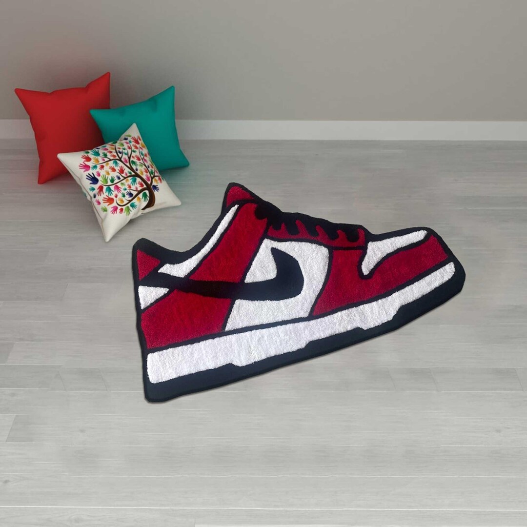 Sneaker Rug, Shoes Rug,urban Style Rug,air Shoes Rug,sneaker Room Decor ...
