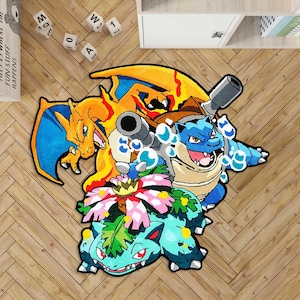 Balbasaur Rug, Venusaur Rug, Ivysaur Rug - Etsy