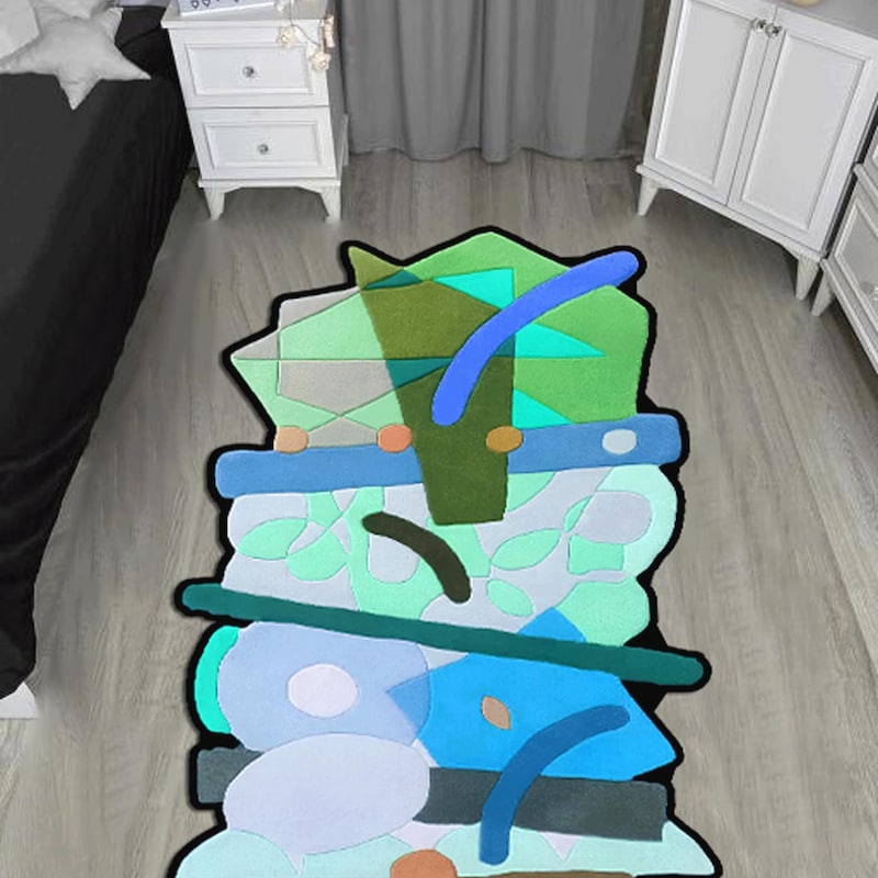 Irregular Rug - Etsy