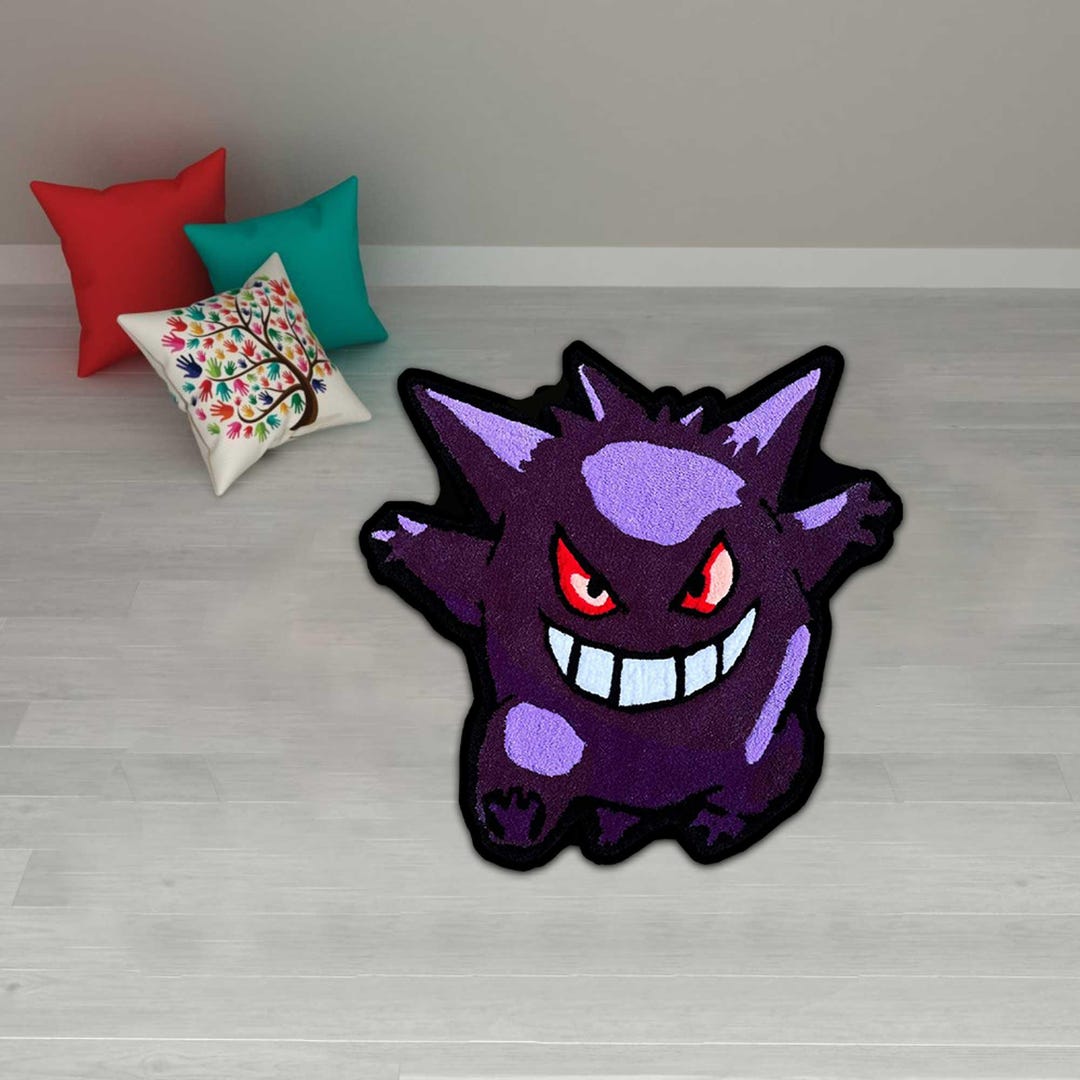 Gengar Rug, Eevee Rug, Vaporeon Rug, Espeon Rug, Sylveon Rug, Leafeon ...