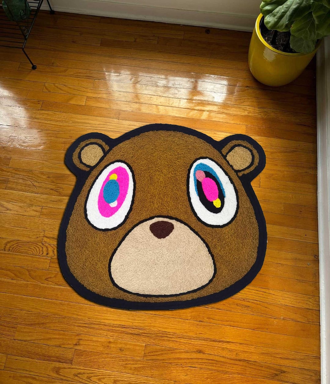 Kanye West Dropout Bear, Kanye West Rug, Kanye West Decor, Kanye Bear ...