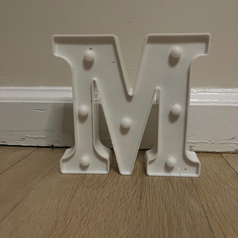 Lighted Letters - Etsy