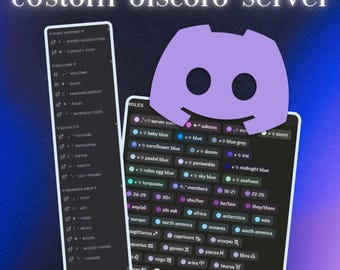 Cute Celestial Aesthetic Discord Server Template