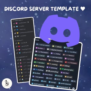 Cute Aesthetic Discord Server Template!
