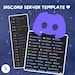 Cute Aesthetic Discord Server Template!