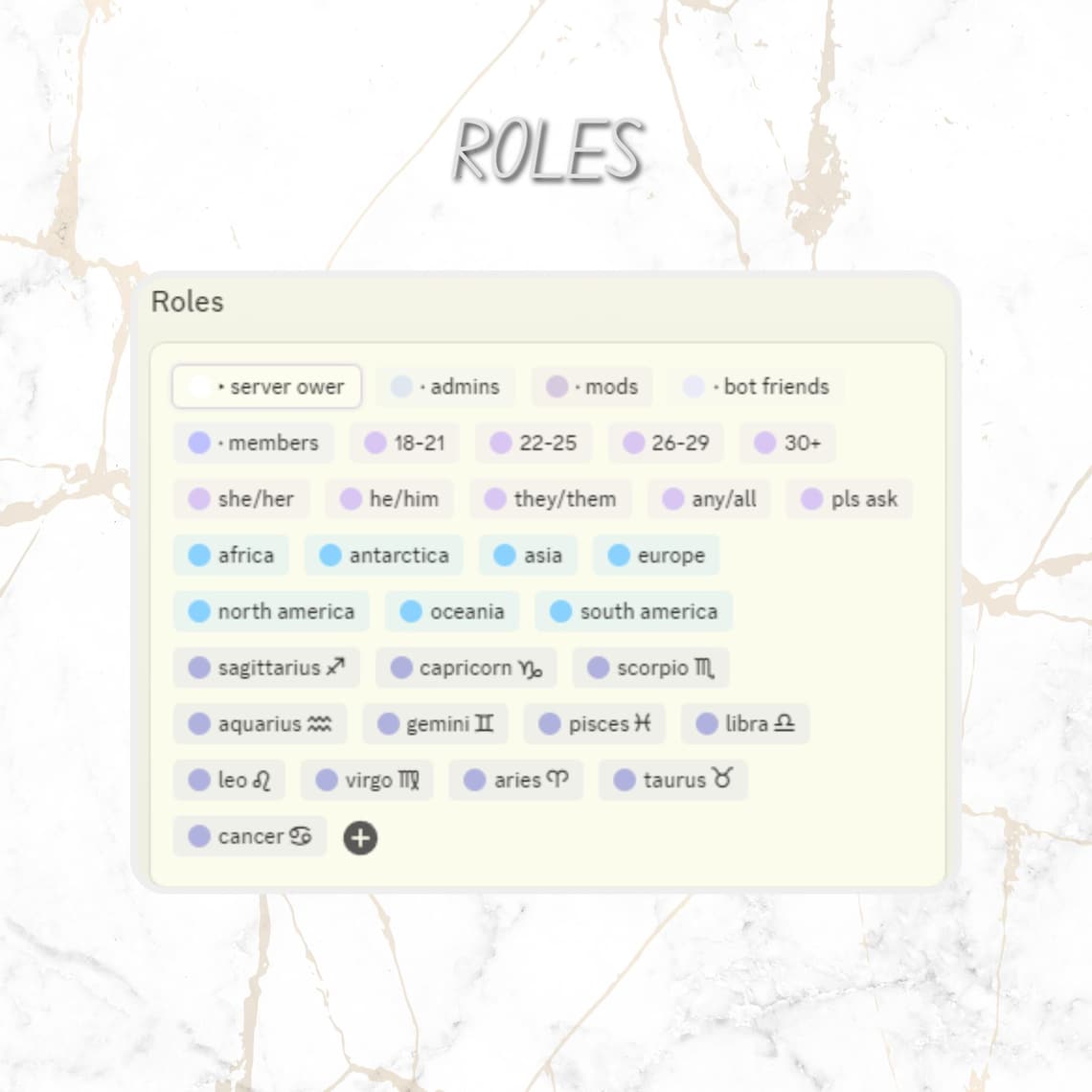 Minimalistic Aesthetic Discord Server Template!