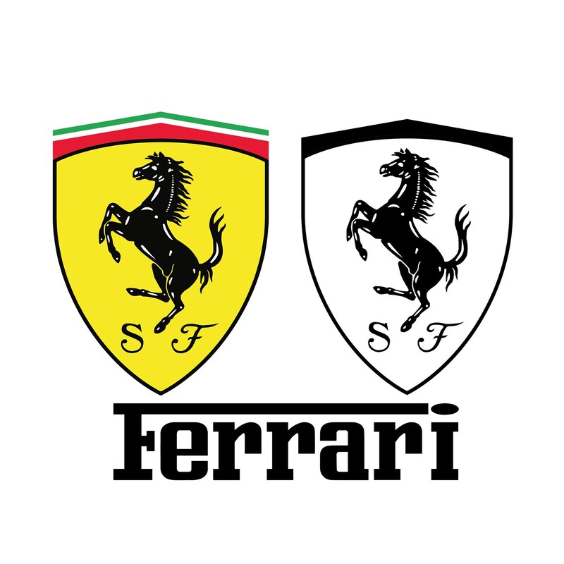 Ferrari Logo - Etsy