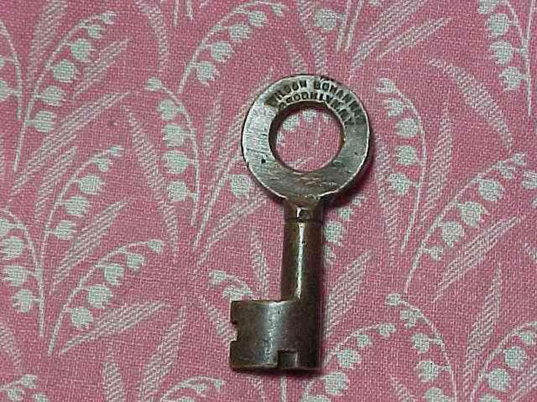 Vintage Brass Wilson Bohannan Brooklyn NY Lock Key - Etsy