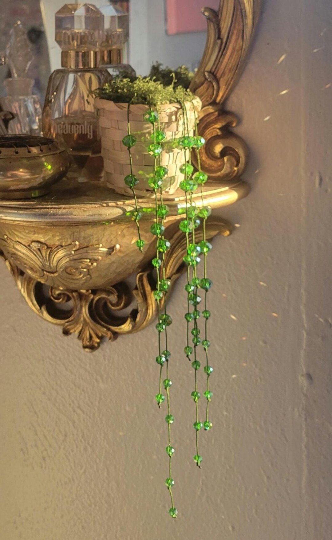 String of Pearls Beaded Plant - Etsy