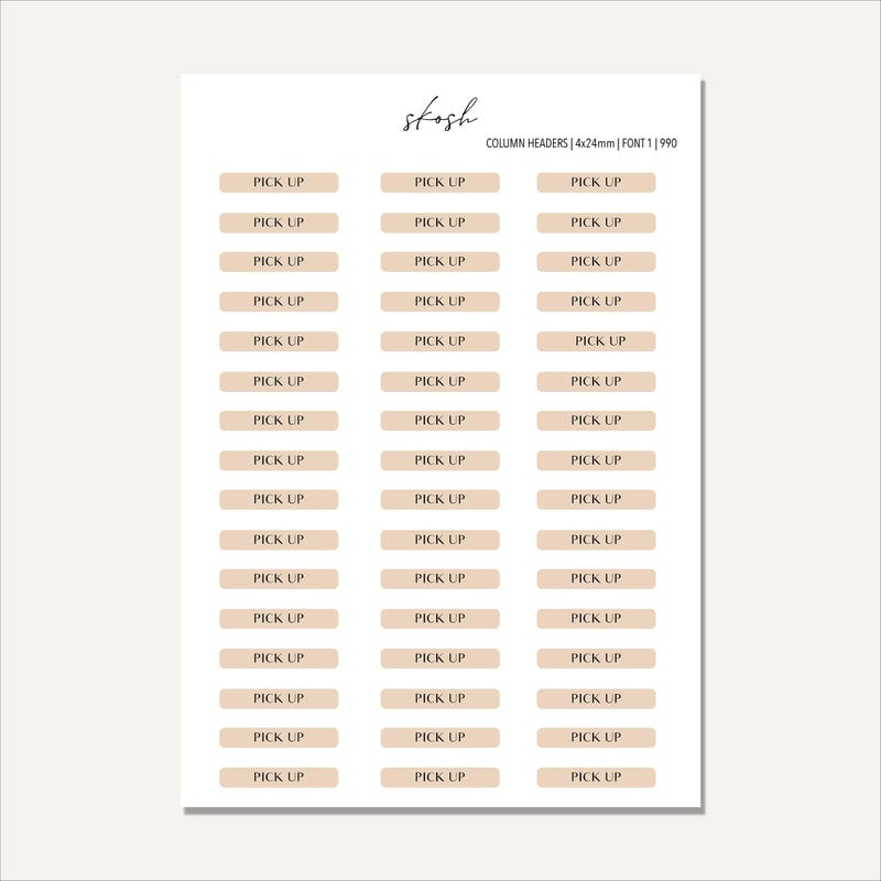 Custom Goal Stickers - Etsy