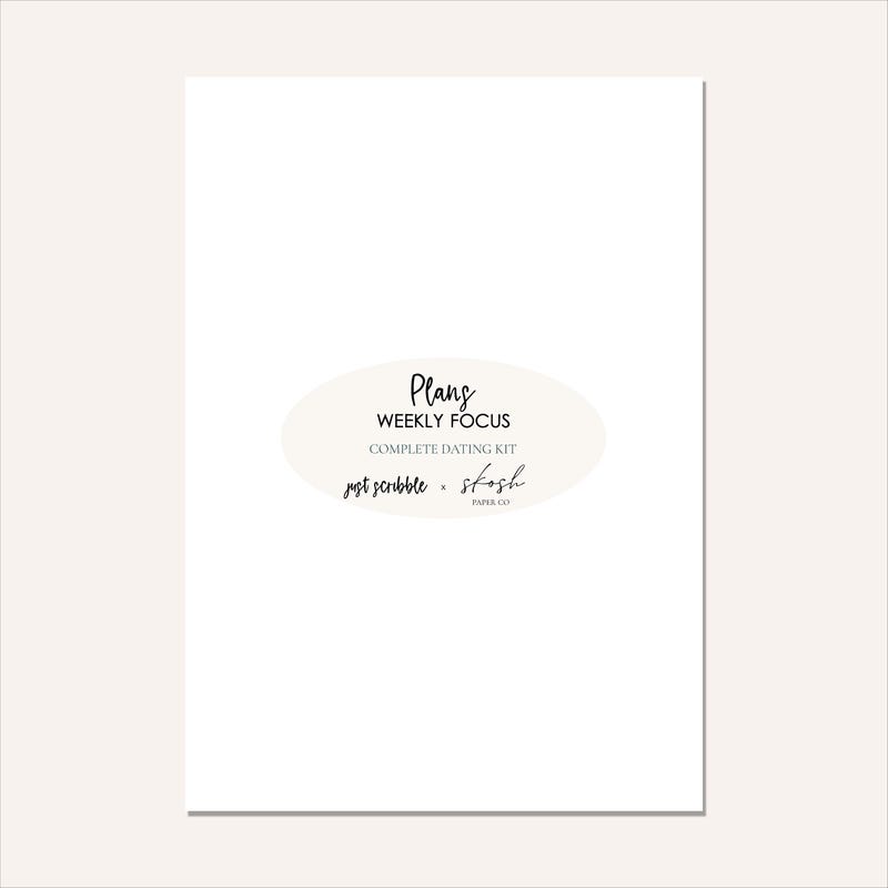 Just Scribble Planner - Etsy