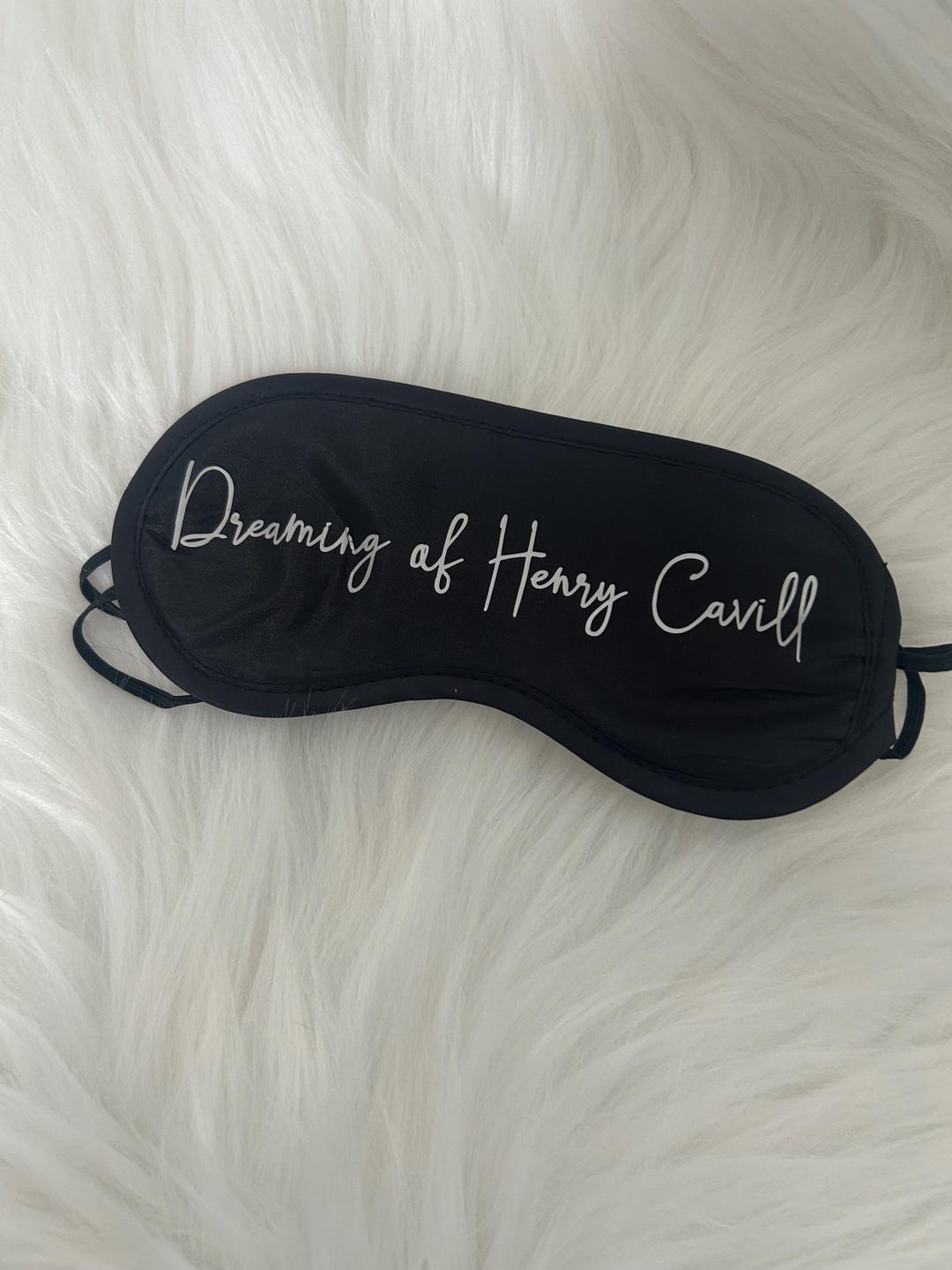 Personalised Satin Sleep Mask – "dreaming of Your Crush" Text, Bridal ...