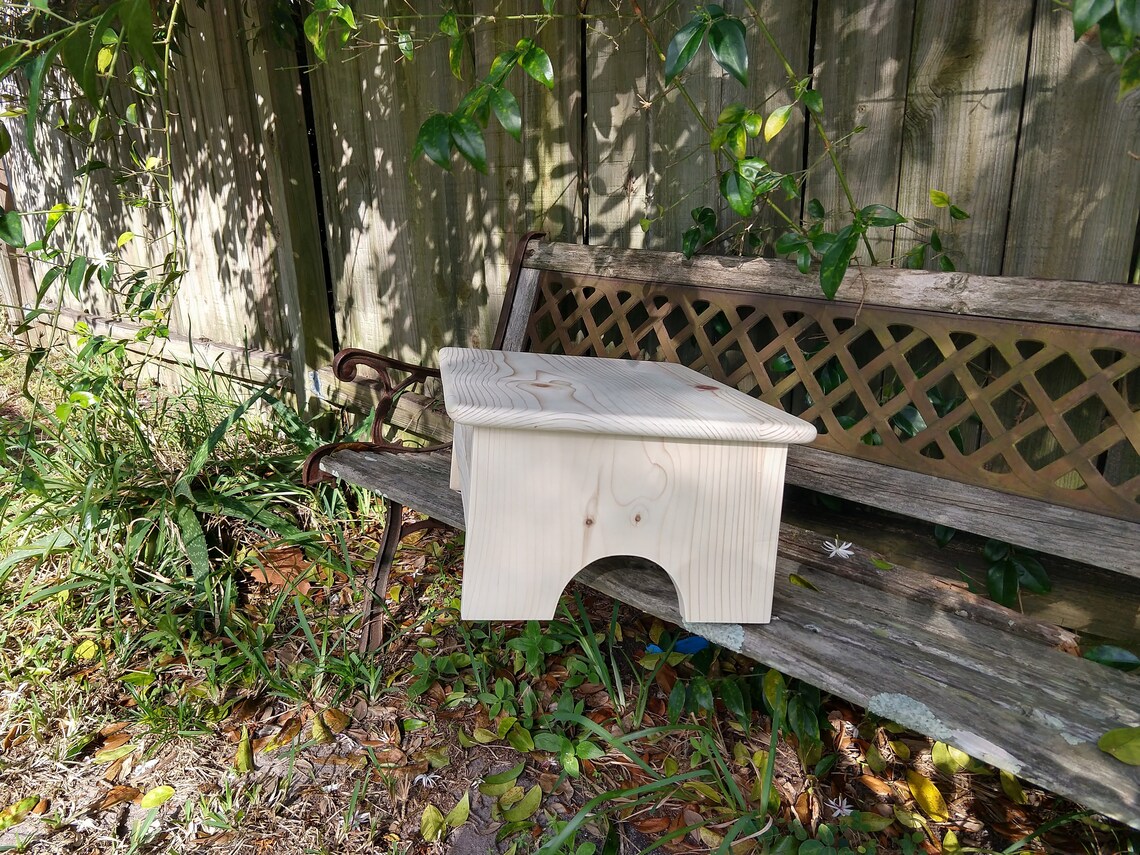 Pine Step Stool - Etsy Canada