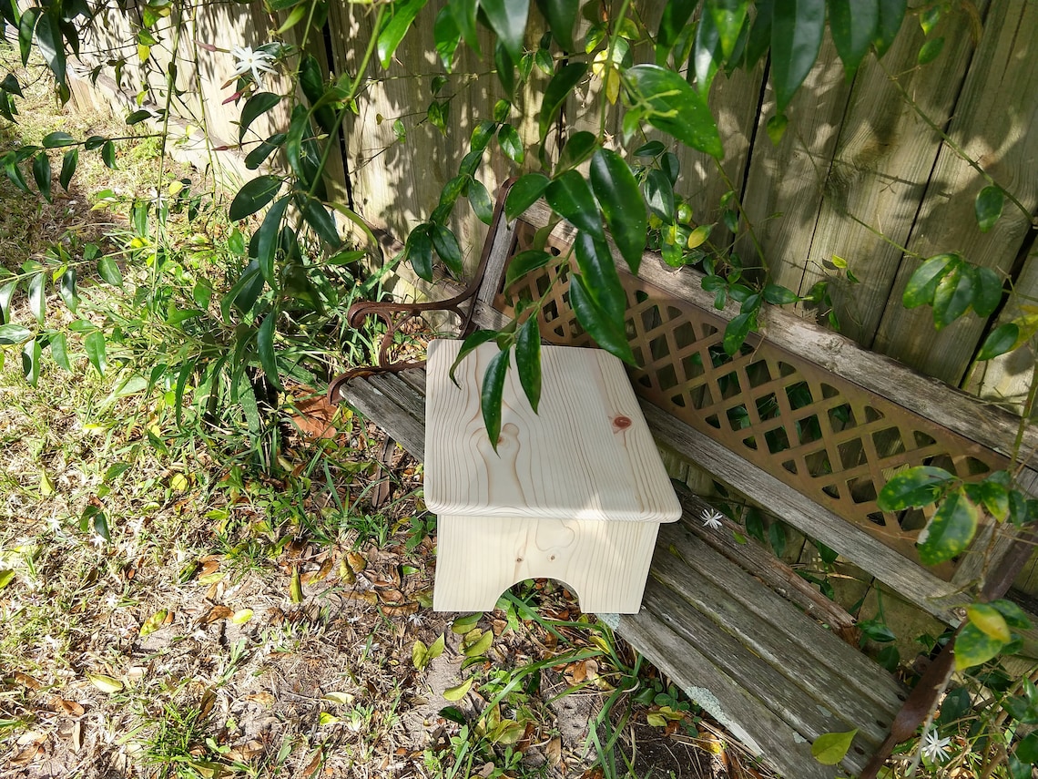 Pine Step Stool - Etsy Canada