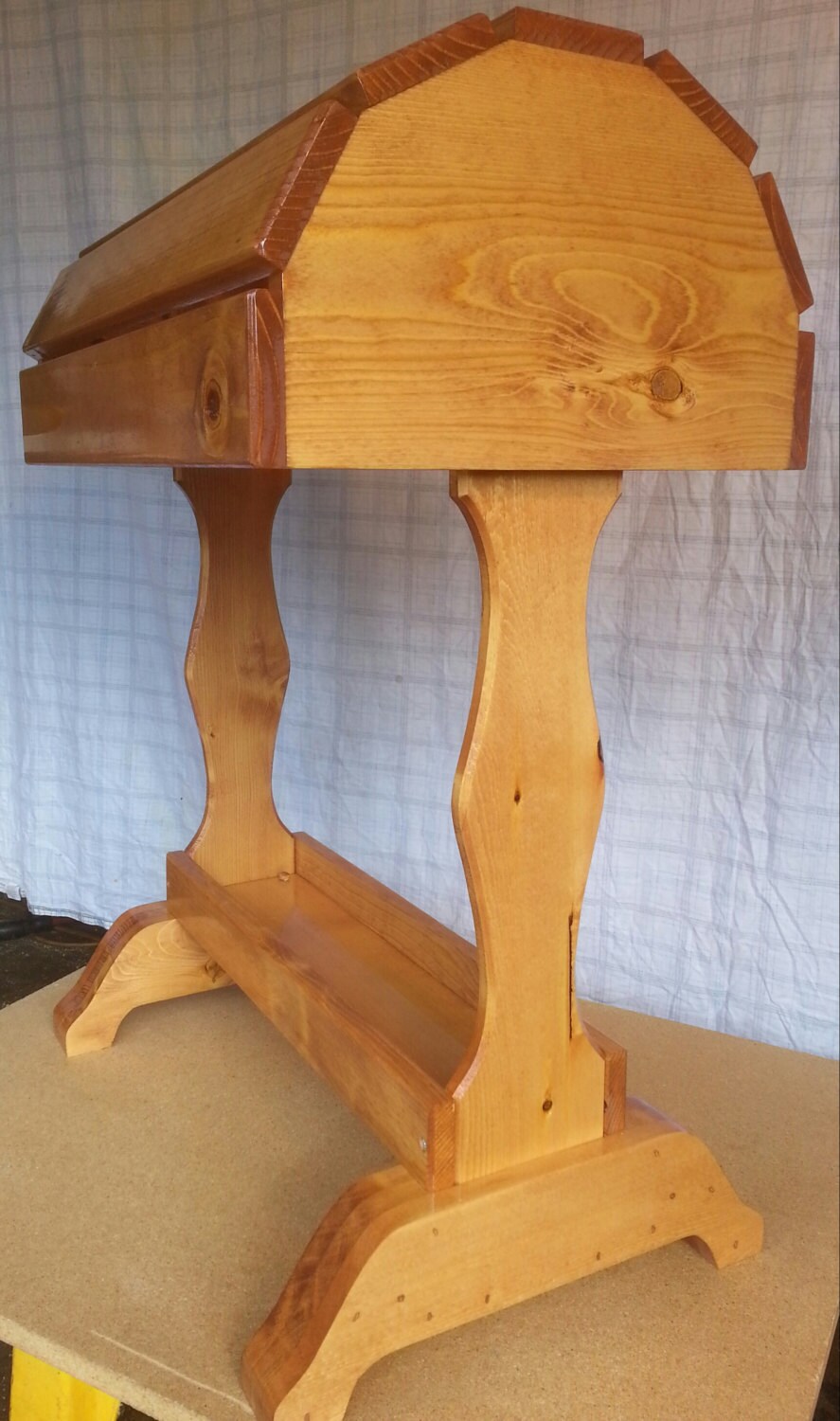 Classic Wooden Saddle Stand/cherry Stain - Etsy