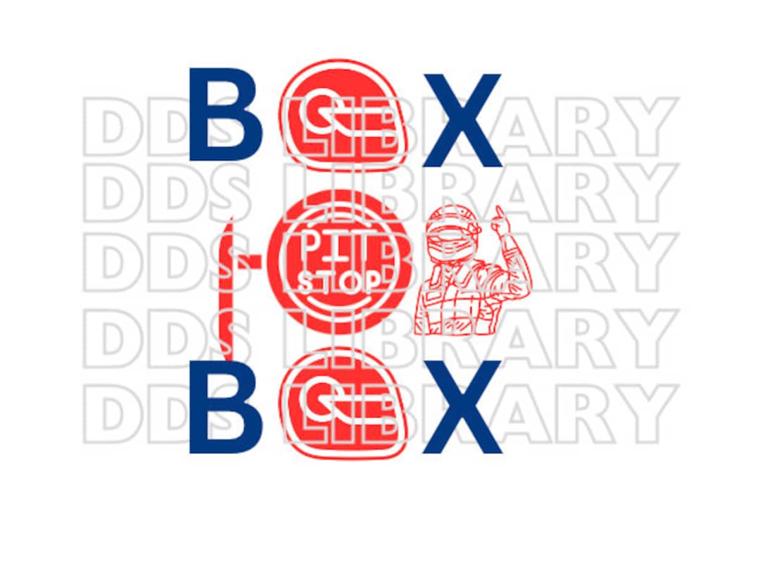 Redbull Box Box-formula 1-cricut SVG - Etsy