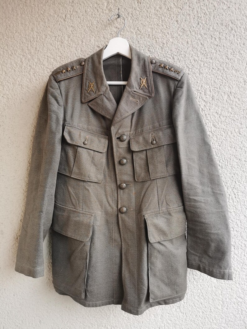 Swedish Officer Summer Jacket M/39 (size S), Rank: Lieutenant ( Uniform ...