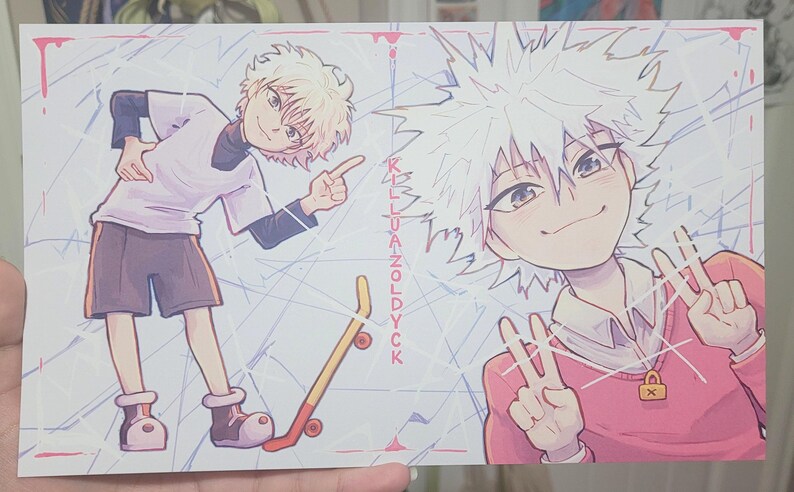 Killua Zoldyck | Hunter X Hunter | 2 Sizes | Art Print | Fanart - Etsy