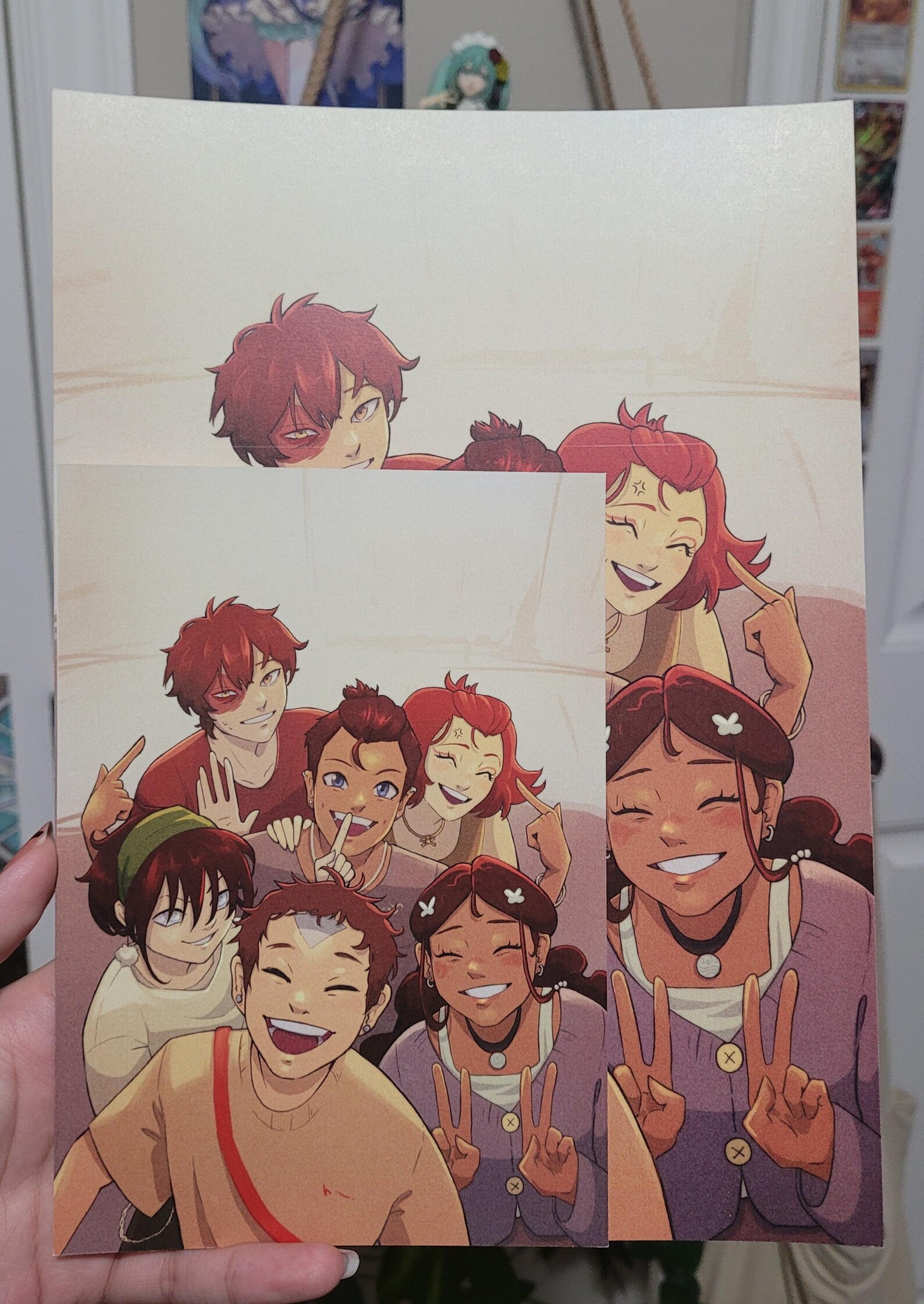 Art Print | the Gaang | 2 Sizes | Cartoon | ATLA - Etsy