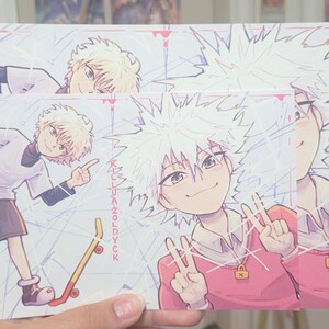 Killua Zoldyck | Hunter X Hunter | 2 Sizes | Art Print | Fanart - Etsy