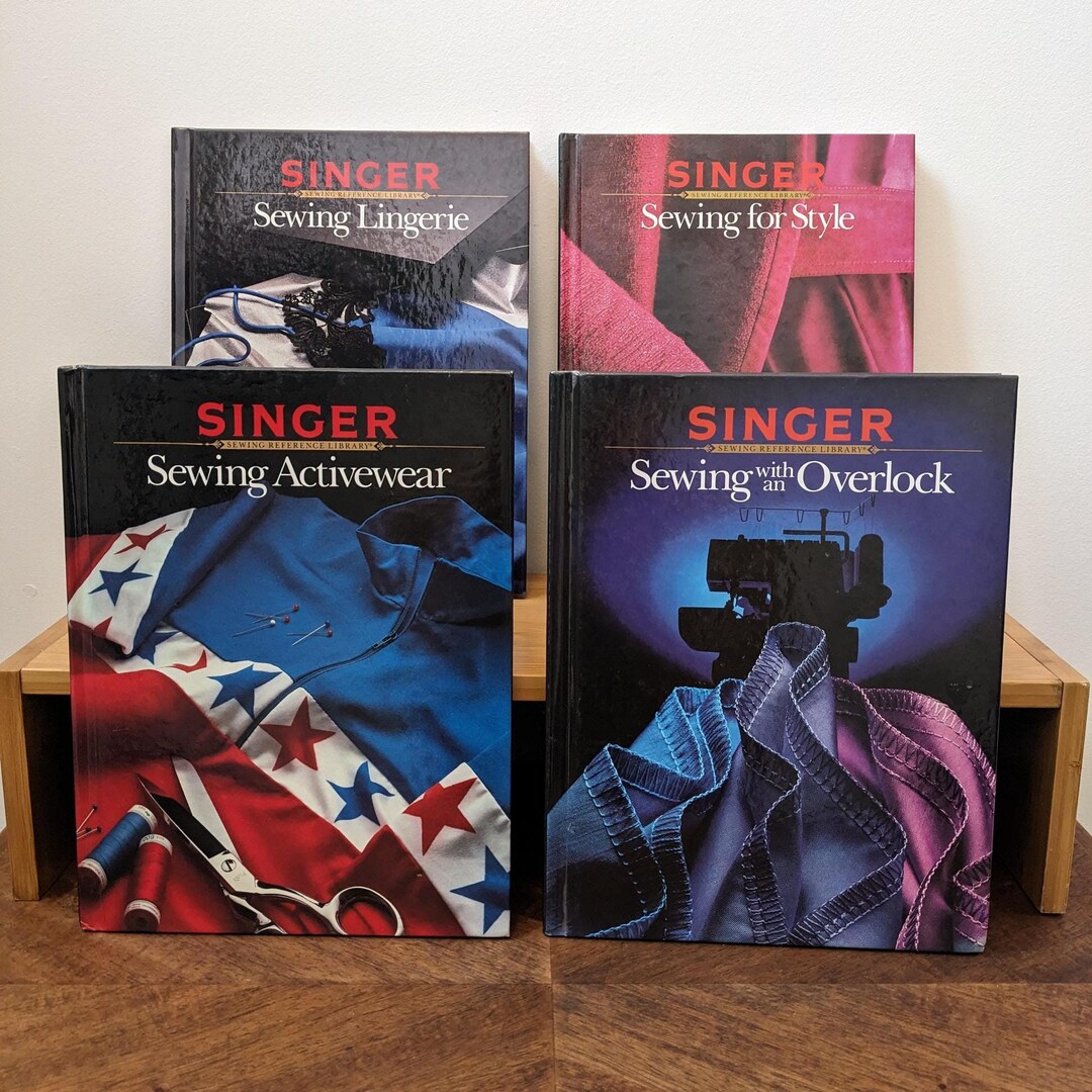 Singer "sewing Reference Library" Series - Lingerie / Style / Overlock ...