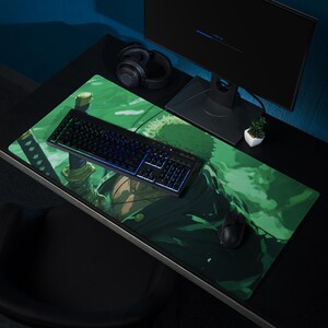 Anime Desk Mat, Long Desk Mats, Aesthetic Gaming Mousepad, Christmas ...