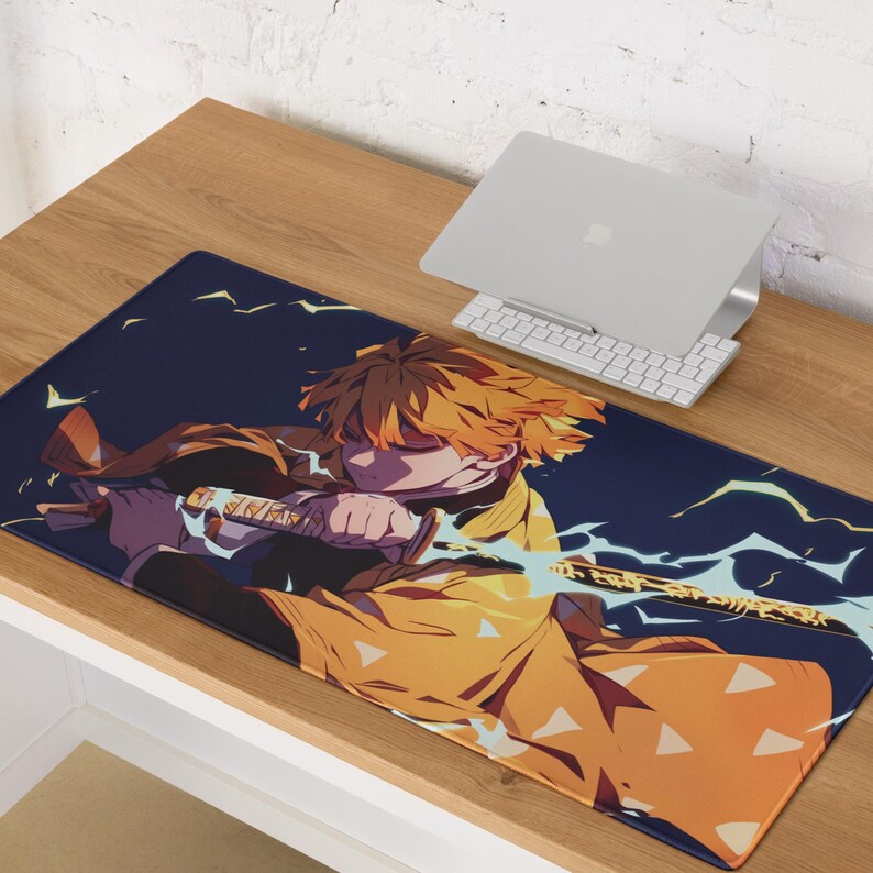 Anime Desk Mat, Long Desk Mats, Aesthetic Gaming Mousepad, Christmas ...