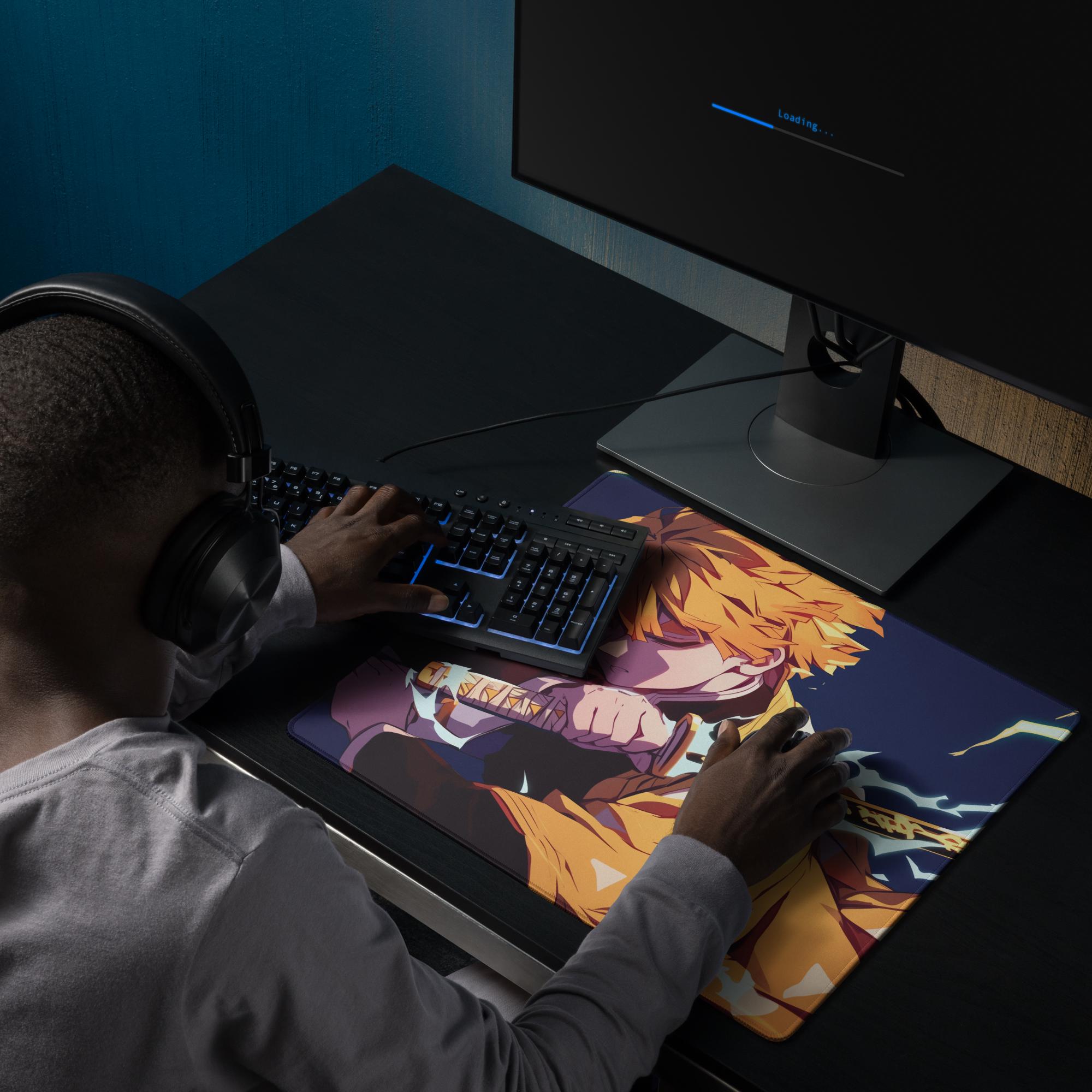 Anime Desk Mat, Long Desk Mats, Aesthetic Gaming Mousepad, Christmas ...