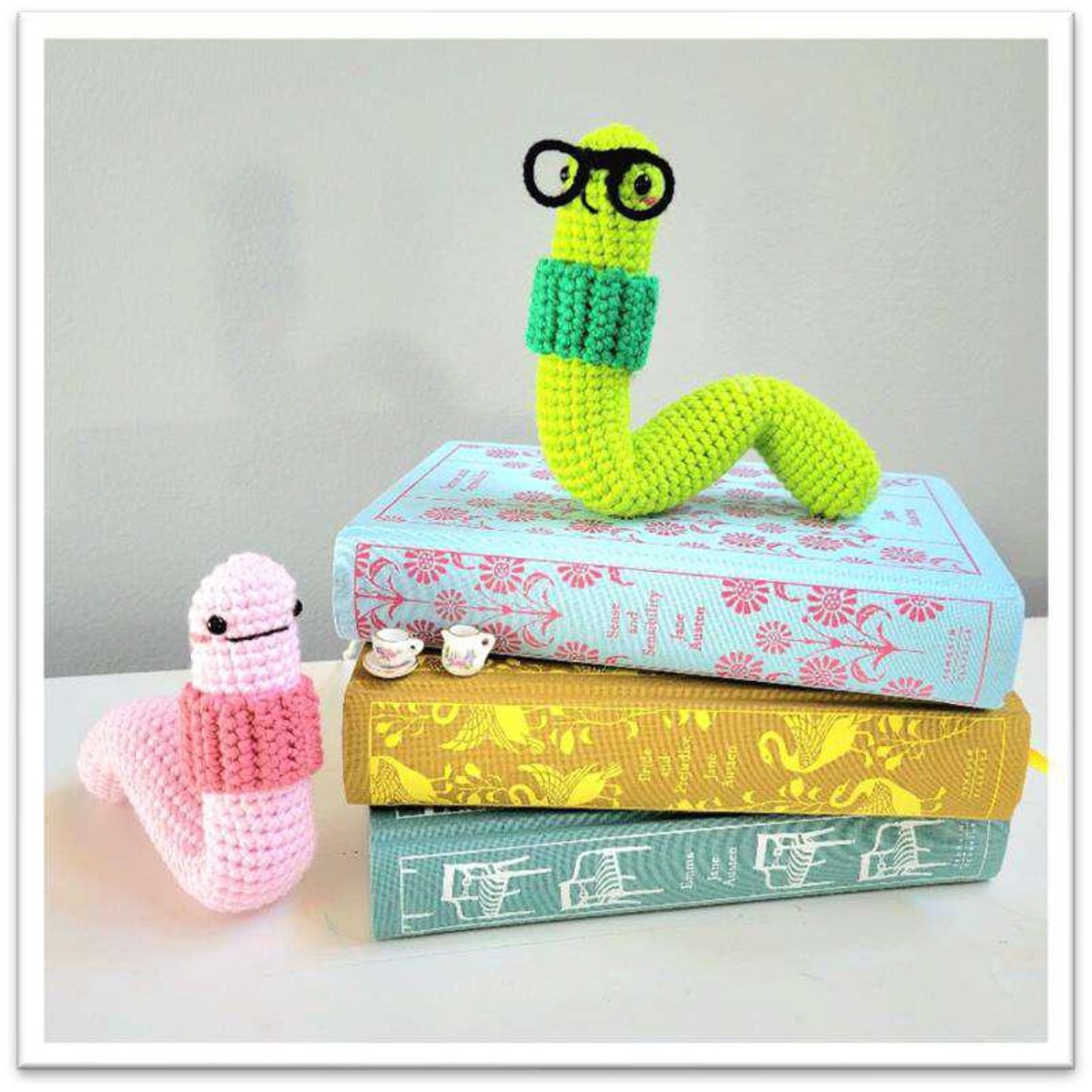 Worm Crochet Pattern PDF Download - Etsy
