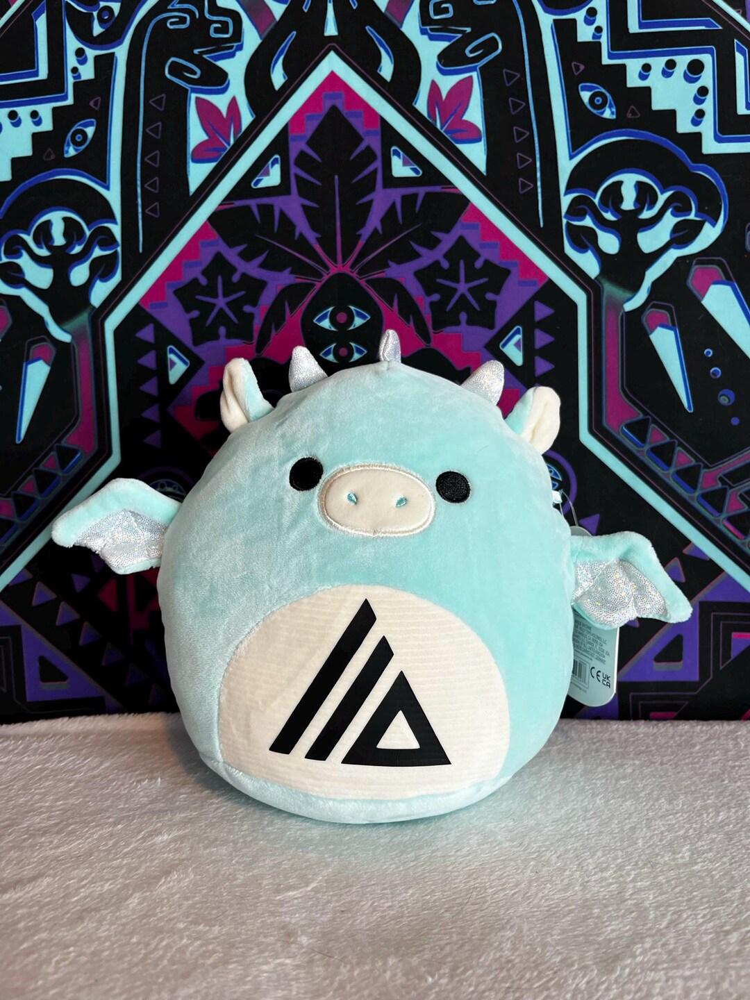 Atliens Custom Squishmallow, 7" Miles the Dragon - Etsy
