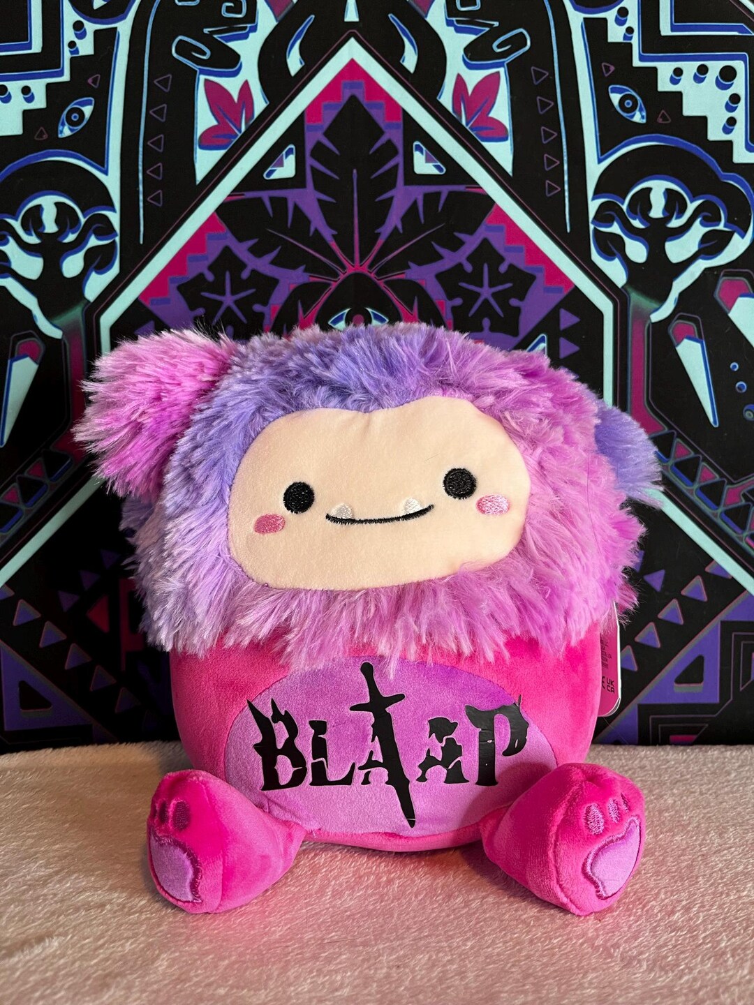 Blaap Custom Squishmallow, 7" Woxie the Bigfoot - Etsy