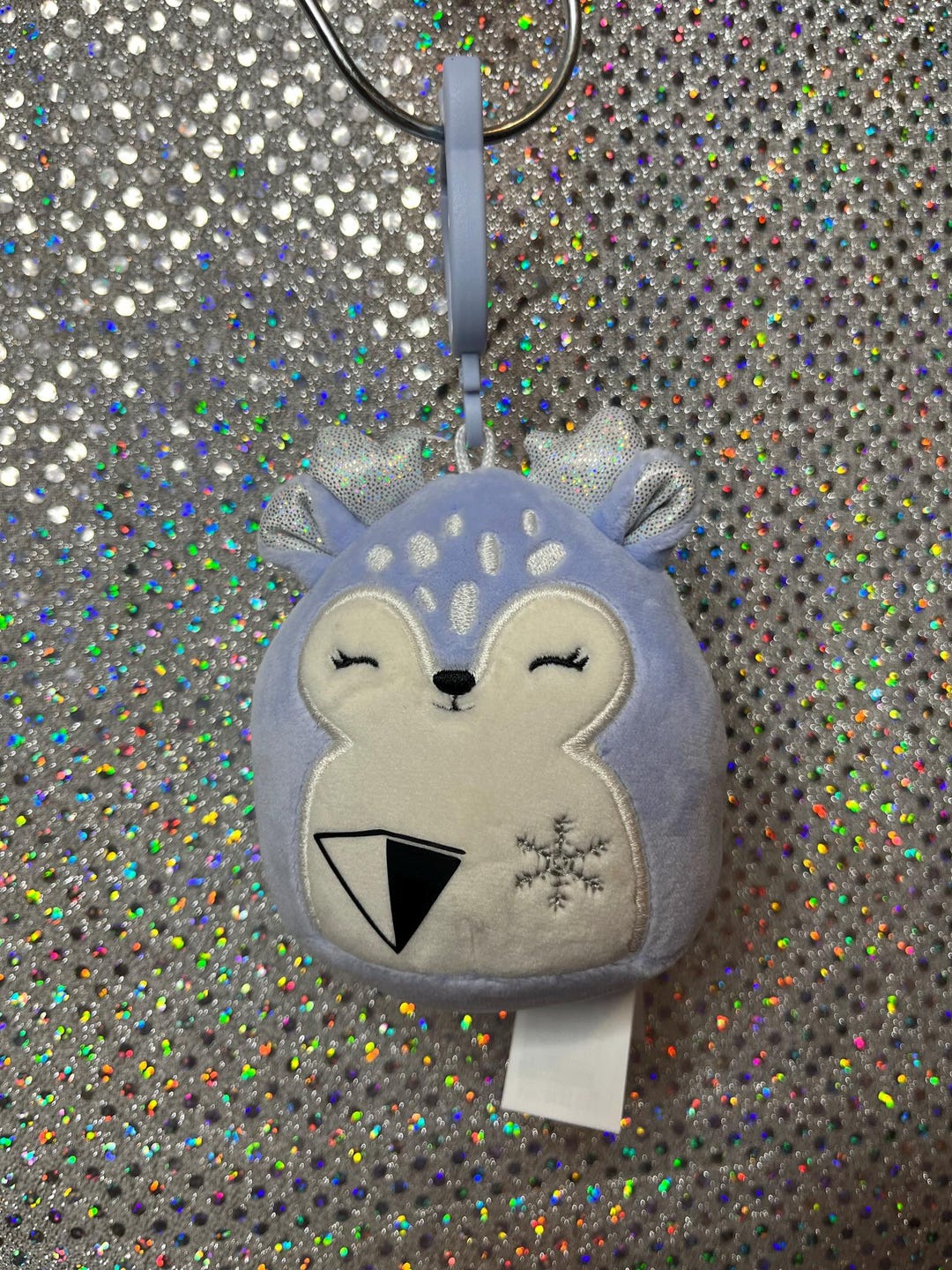 Inzo Custom Squishmallow, 3 Farryn the Holiday Fawn Keychain Clip - Etsy