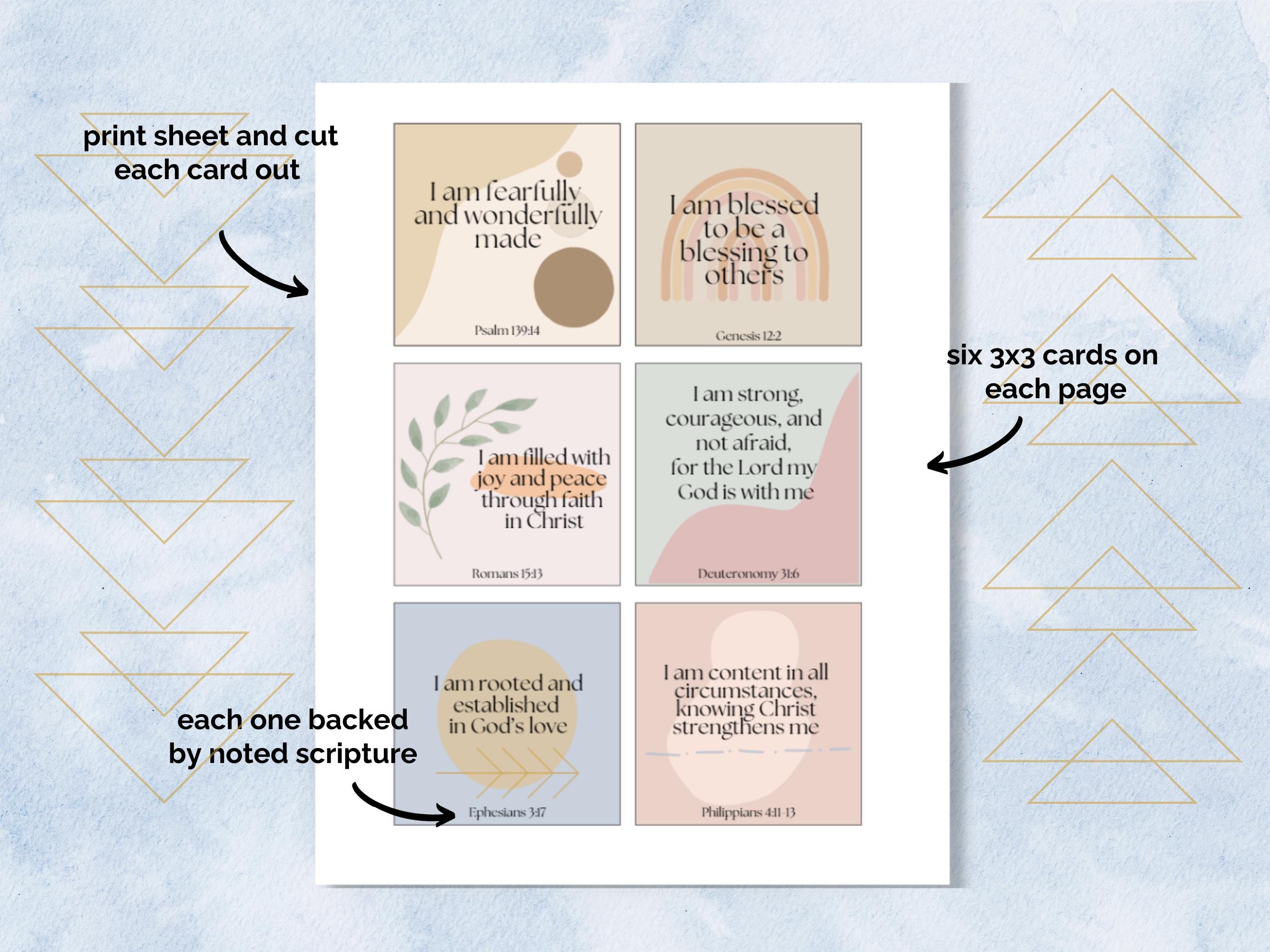 Boho Affirmation Cards: A Daily Dose of Divine Inspiration - Etsy