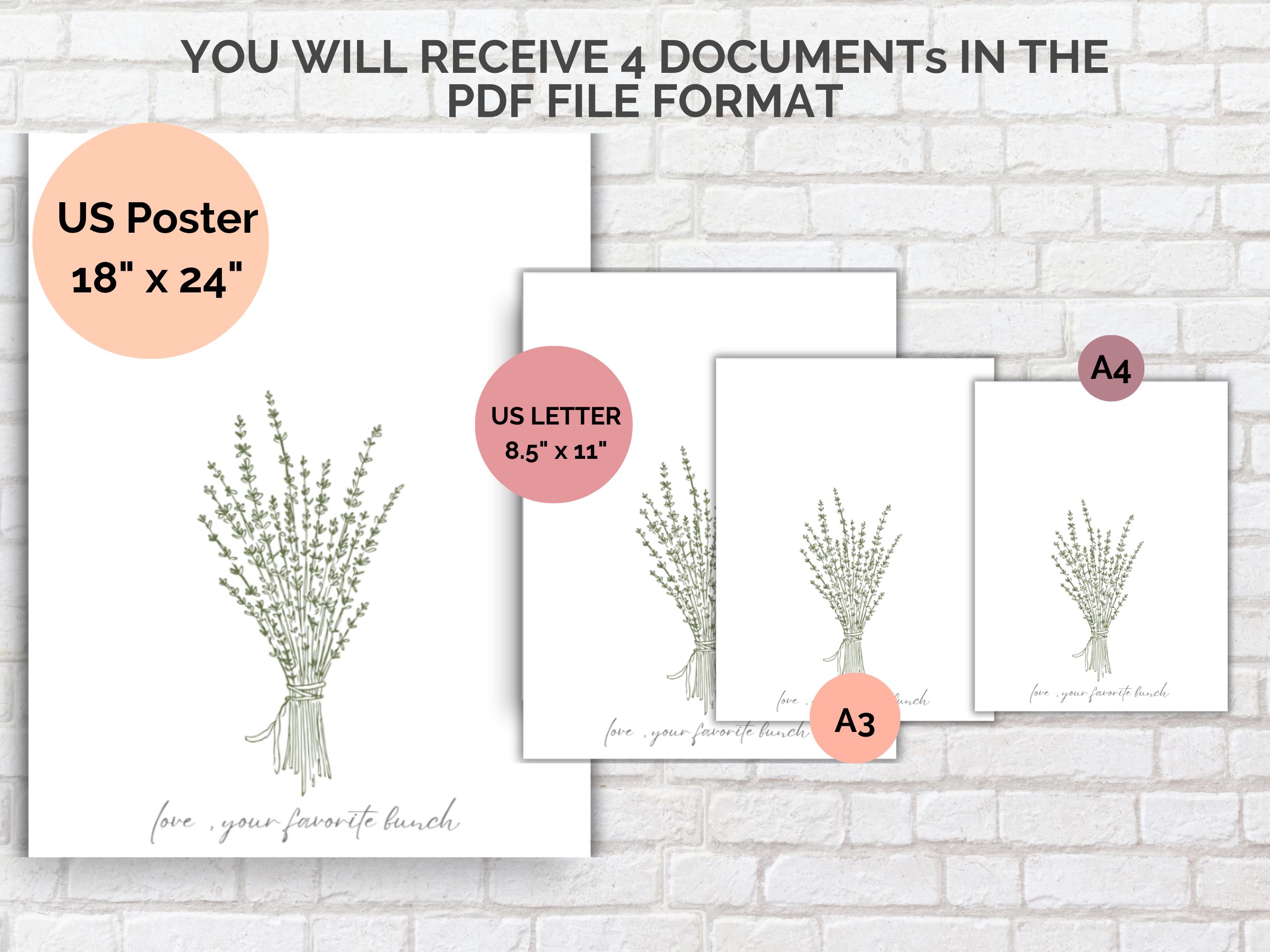 Handprint Flower Bouquet Art: Mother's Day Keepsake (printable) - Etsy