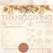 Printable Thanksgiving Activity Placemats - Etsy