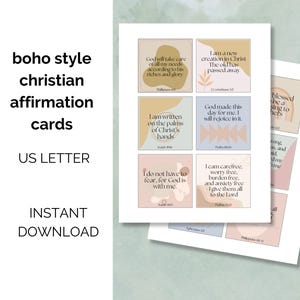Boho Affirmation Cards: A Daily Dose of Divine Inspiration - Etsy