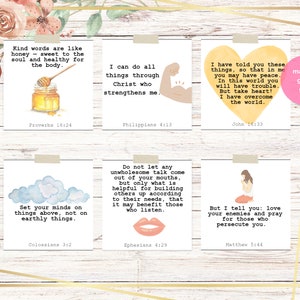 3x3 Kids Bible Memory Cards Printable - Etsy