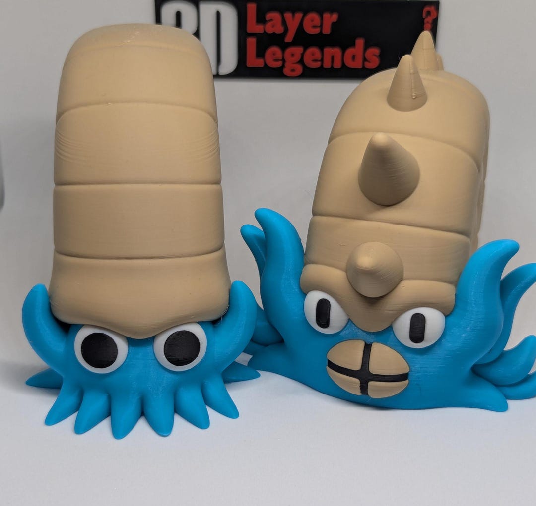 Pokémon Omanyte Evolution - Etsy