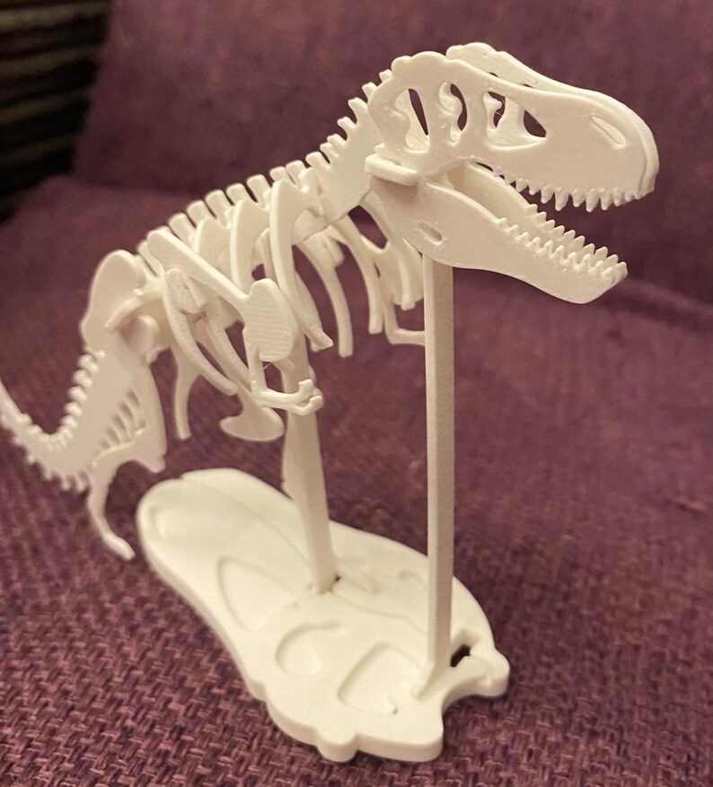 3D Printed Skeleton T-rex - Etsy