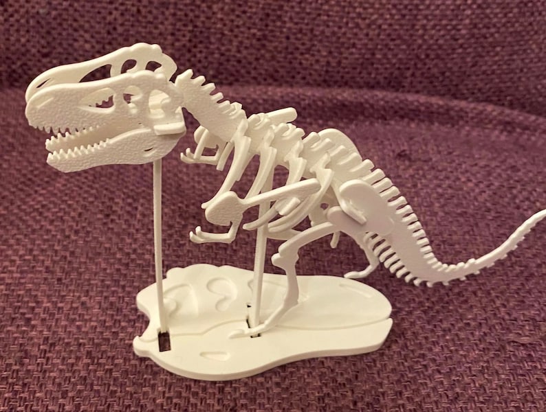 3D Printed Skeleton T-rex - Etsy