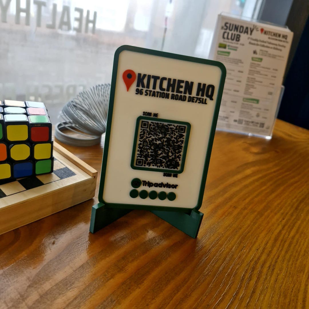 Custom QR Code Plaque - Etsy